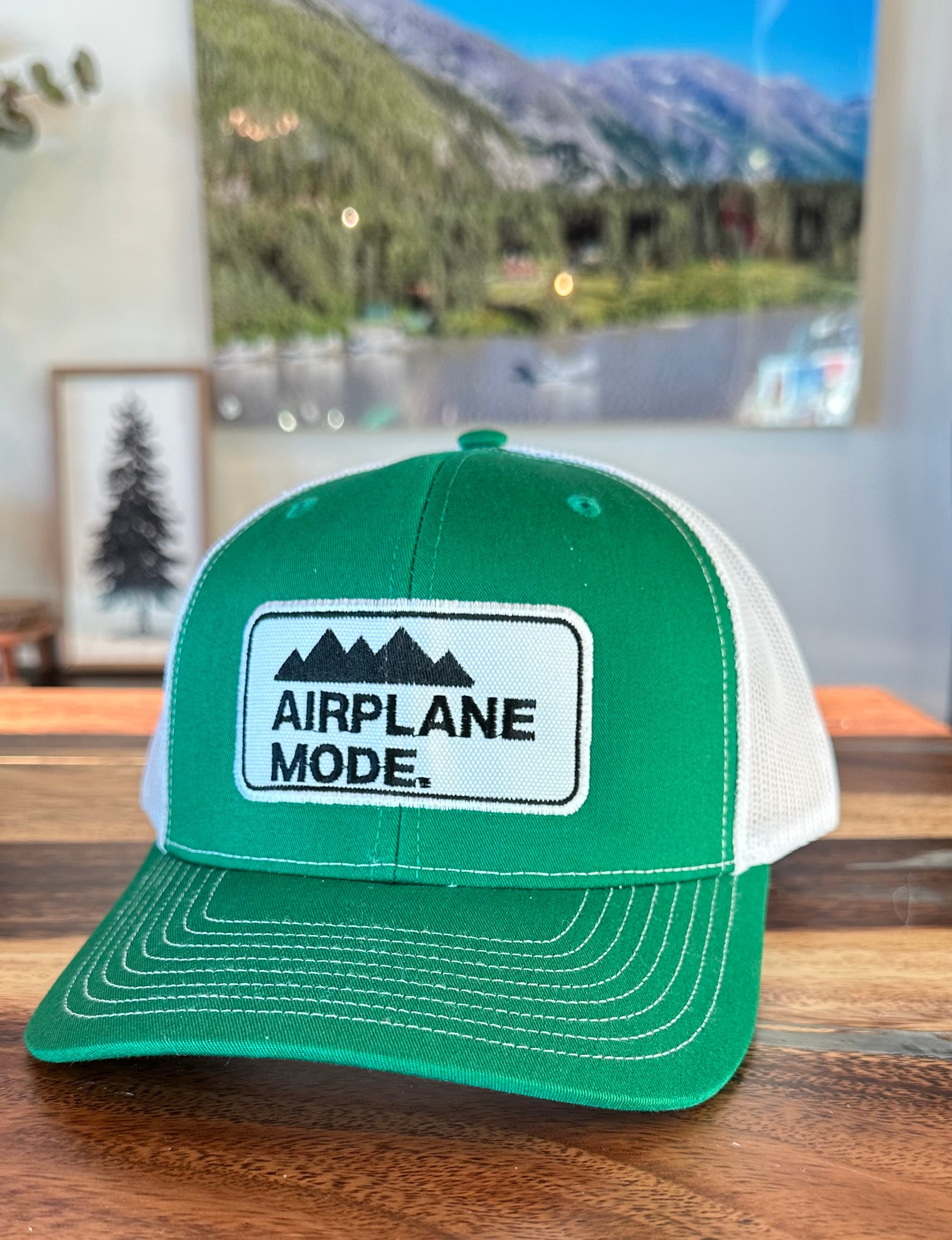 Airplane Mode Mesh Hat – Wings Airways & The Taku Glacier Lodge